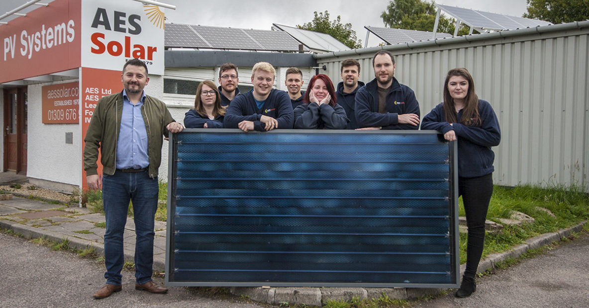 Solar firm embraces #ScotClimateWeek | AES Solar