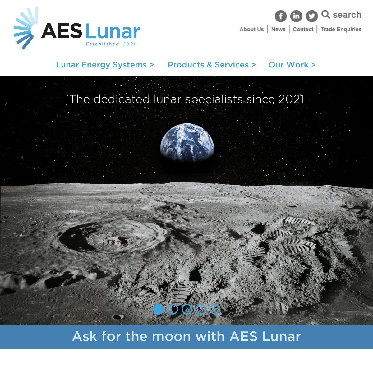 Ask for the moon with AES Lunar | News | AES Solar